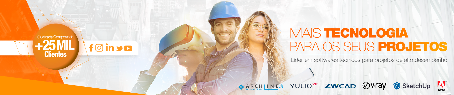 Software Técnico CAD, 3D, BIM, VFX - Alto Desempenho e Baixo Custo